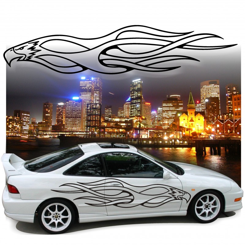 Adesivi per auto tuning AQUILA Fast and Furious - Stickers Line