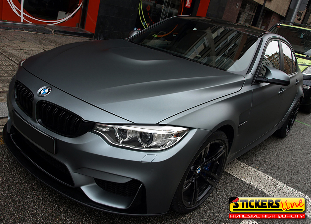 Pellicola adesiva grigio opaco